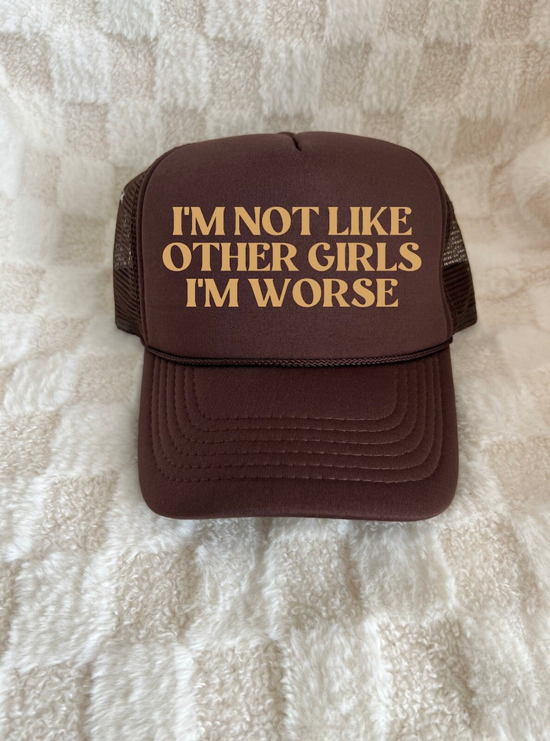 Im Not Like Other Girls Trucker Hat, Western Trucker Hat, Funny Trucker ...