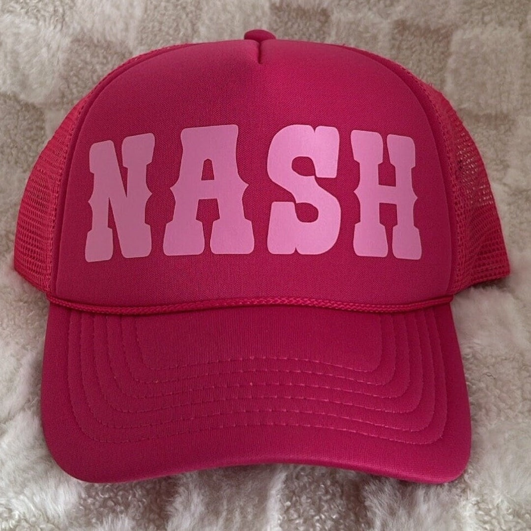 Nash Trucker Hat Western Trucker Hat Bachelorette Hat Party - Etsy