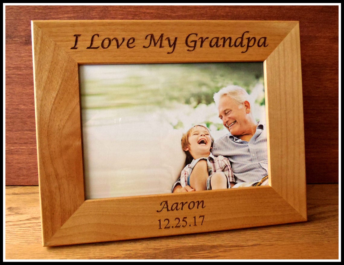 Father's Day Personalized Daddy Picture Frame A Son's - Etsy
