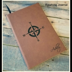 Personalized Leather Journal, Wedding Journal, Engraved Journal, Lined ...