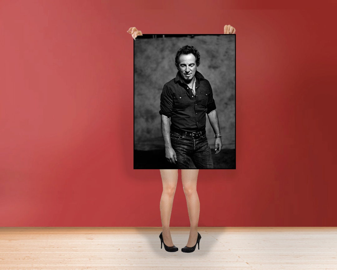 Bruce Springsteen - Classic Print Poster the Boss", Springsteen is ...