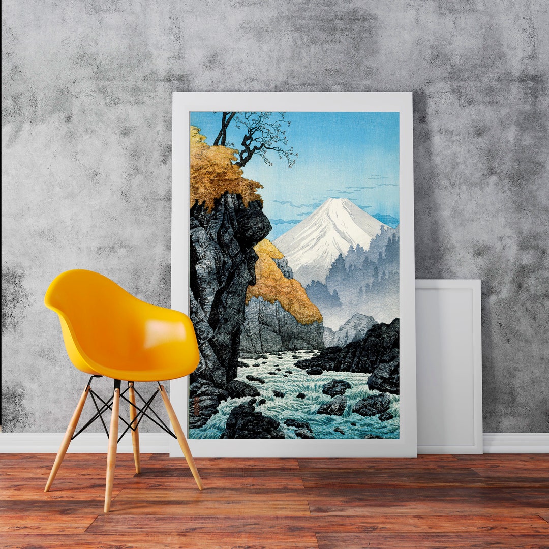 Foot of Mount Ashitaka Hiroaki Takahash Japanese Painting - Classic Art ...