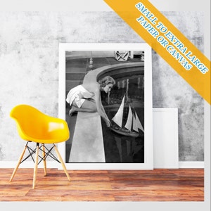Grace Kelly - Movie Wall Art Print Poster Rolled Cotton Matt Canvas ...