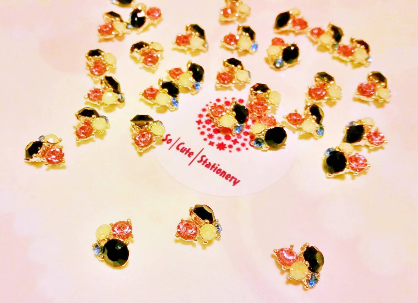 5 Pcs Crystal Rhinestones Cluster Nail Charm for Nail Art or Craft - Etsy