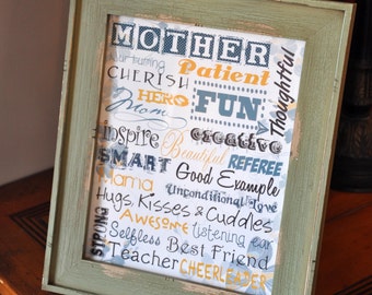 May Subway Art. Mother's Day Printable. Instant Download. - Etsy