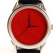 Red Watch, Red Quartz Watch, Redmontre Hommerelojes Hombreuhr, Orologio ...