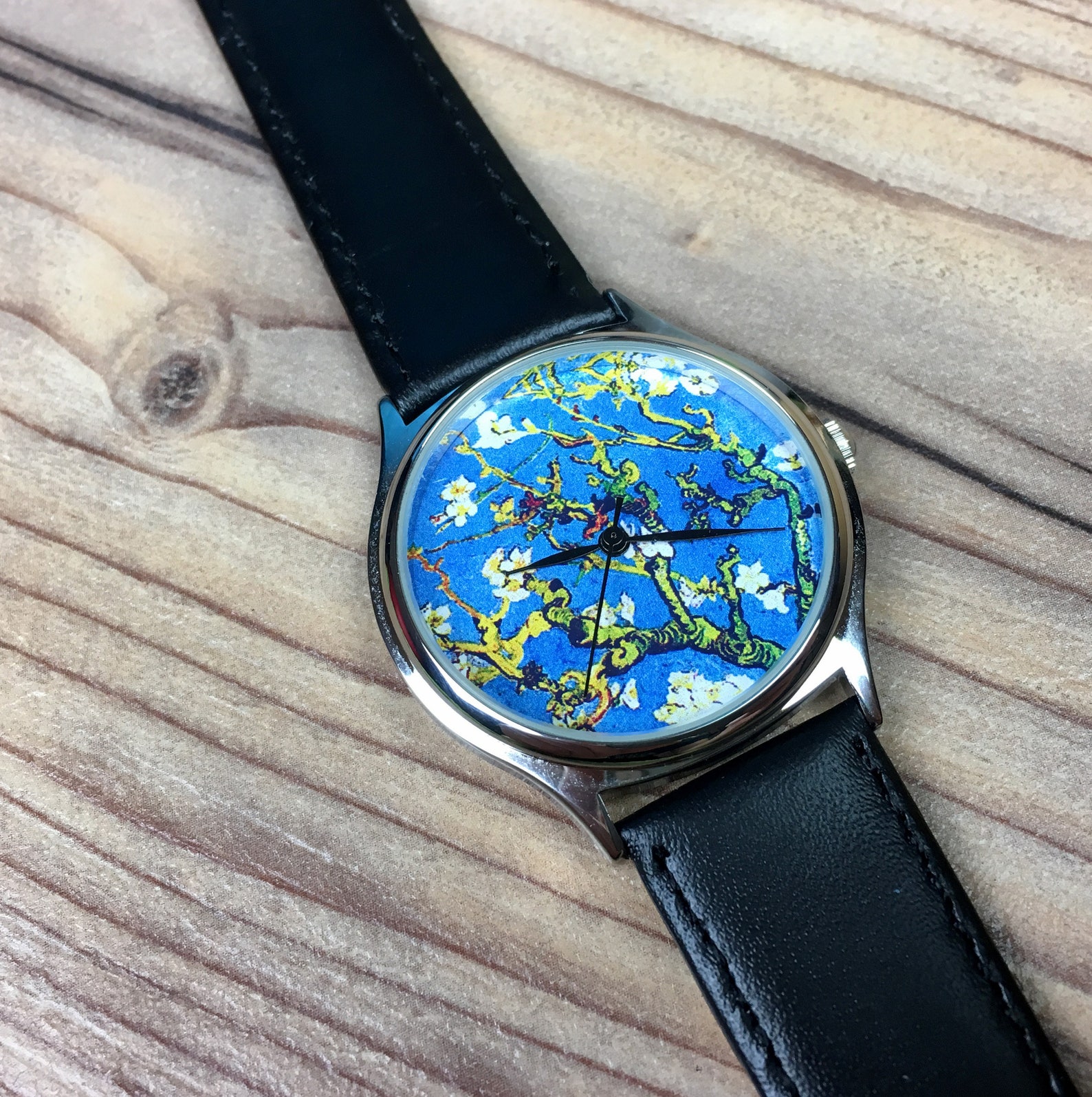 Van Gogh Starry Night Watch Free Shipping Wrist Watch - Etsy
