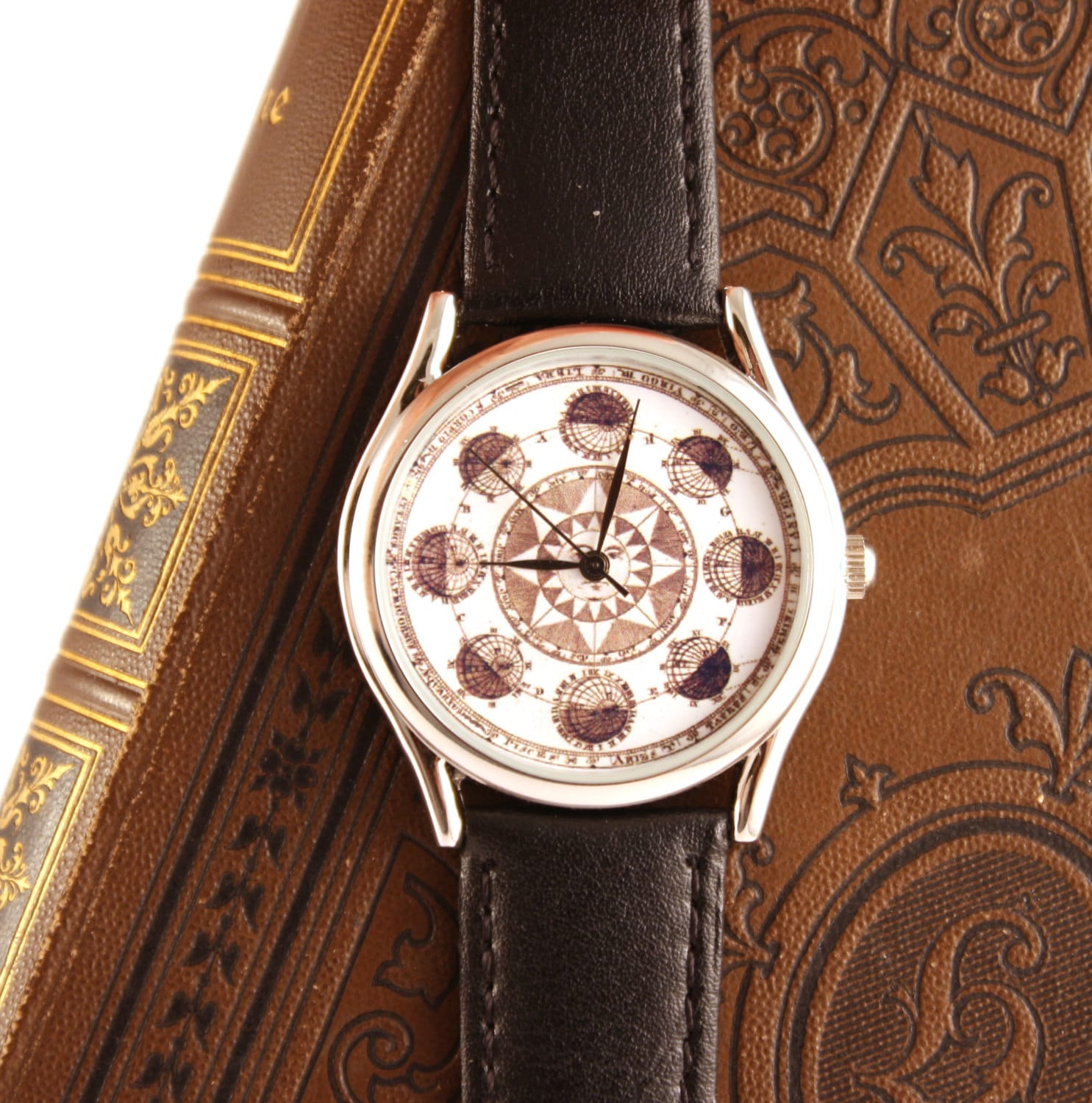 Astrology Astonomy Watch Zodiac Watch Vintage Style Leather - Etsy