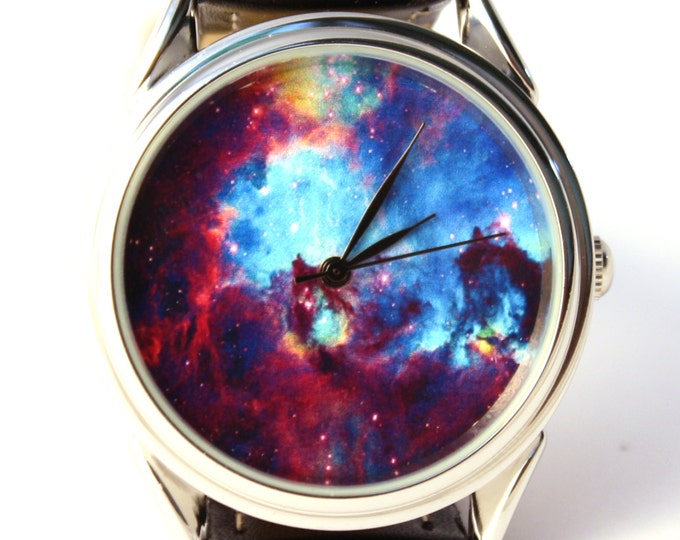 Wrist Watch Nebula Hubble Space Photo, Unisex Watch, Women Watch, Men ...