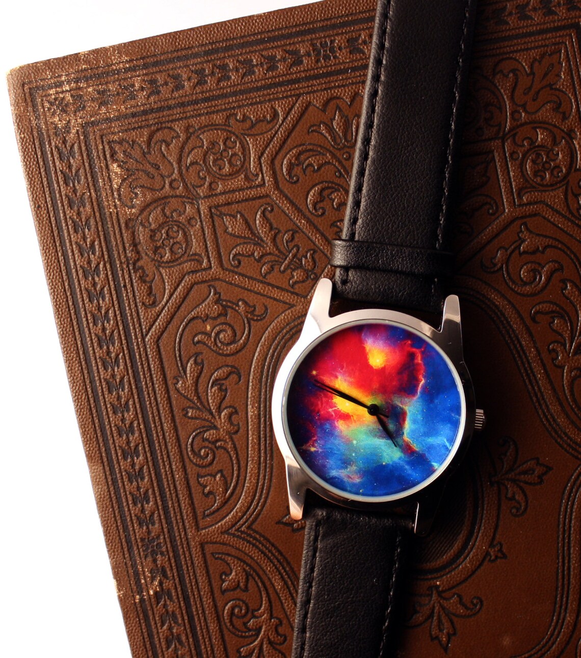 Wrist Watch Nebula Hubble Space Photo, Unisex Watch, Women Watch, Men ...