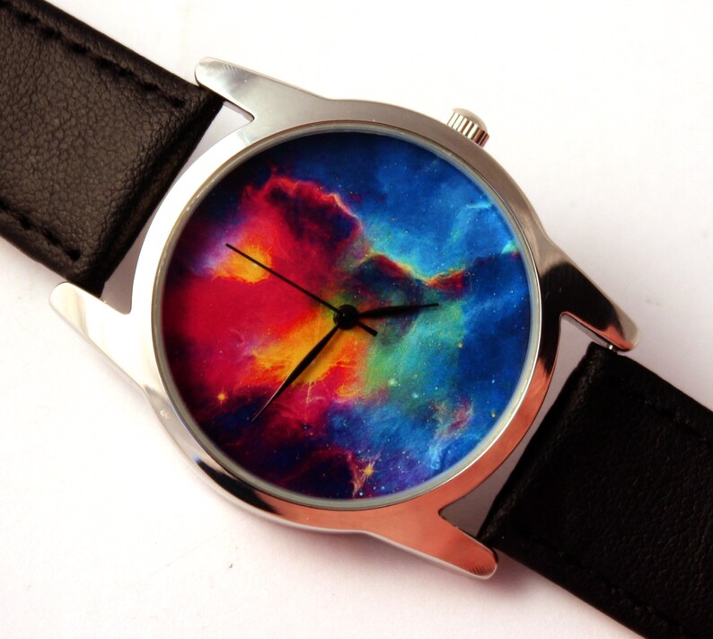 Wrist Watch Nebula Hubble Space Photo, Unisex Watch, Women Watch, Men ...