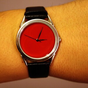 Red Watch, Red Quartz Watch, Redmontre Hommerelojes Hombreuhr, Orologio ...