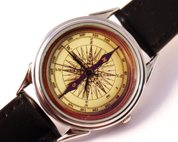 Watch Compass Antique Nautical Marinermontre Hommerelojes - Etsy