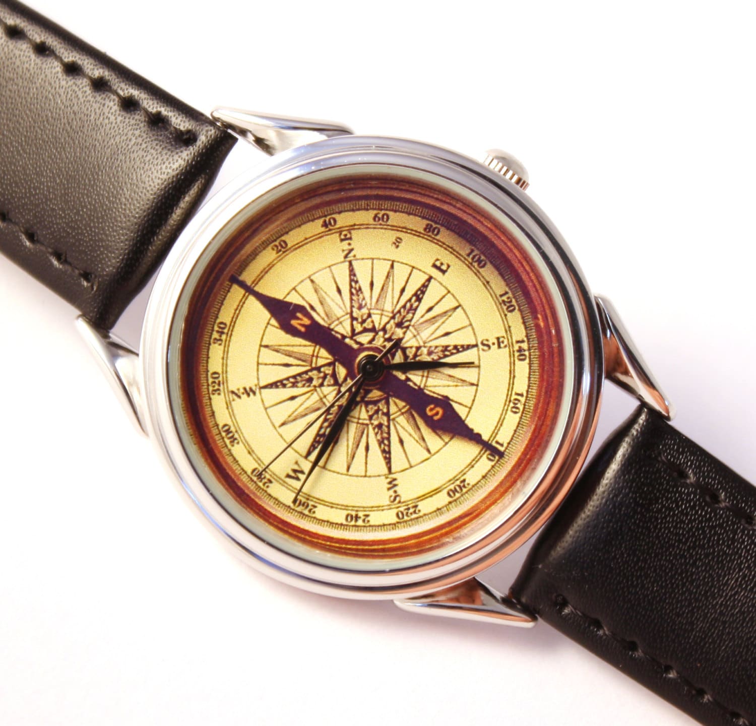 Watch Compass Antique, Nautical Marinermontre Hommerelojes Hombreuhr ...