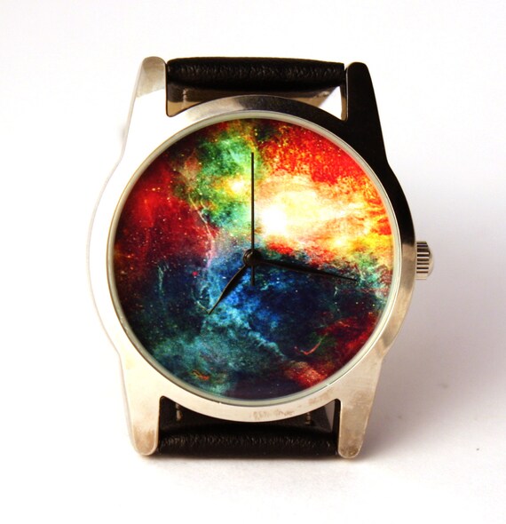 Watch Nebula galaxy Hubble space photomontre hommerelojes | Etsy