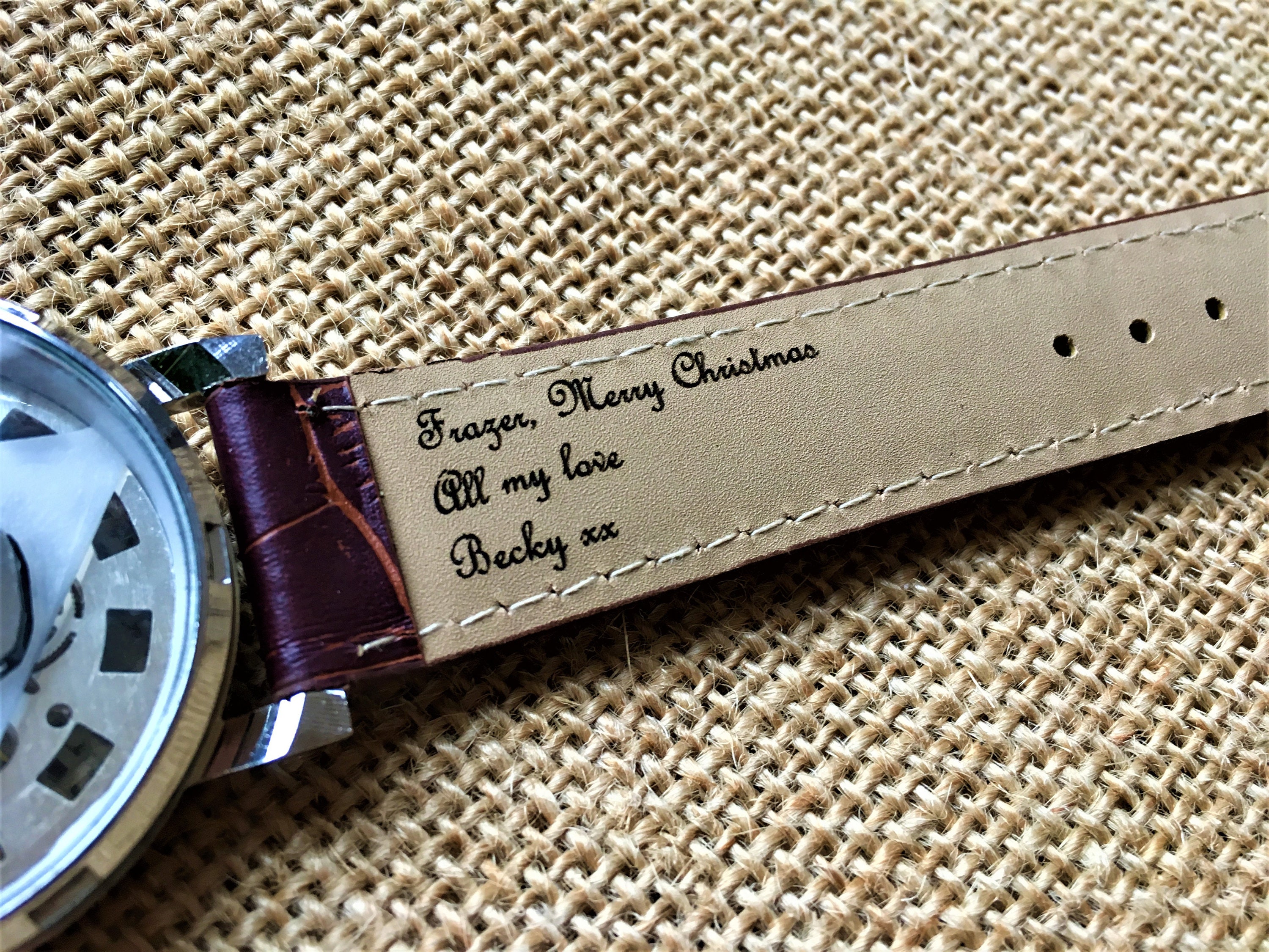 Free Engraving Watch - Etsy