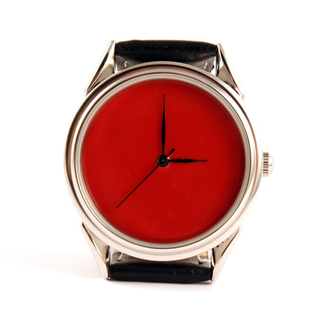 Red Watch, Red Quartz Watch, Redmontre Hommerelojes Hombreuhr, Orologio ...