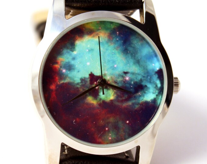 Wrist Watch Nebula Hubble Space Photo Unisex Watch Women - Etsy