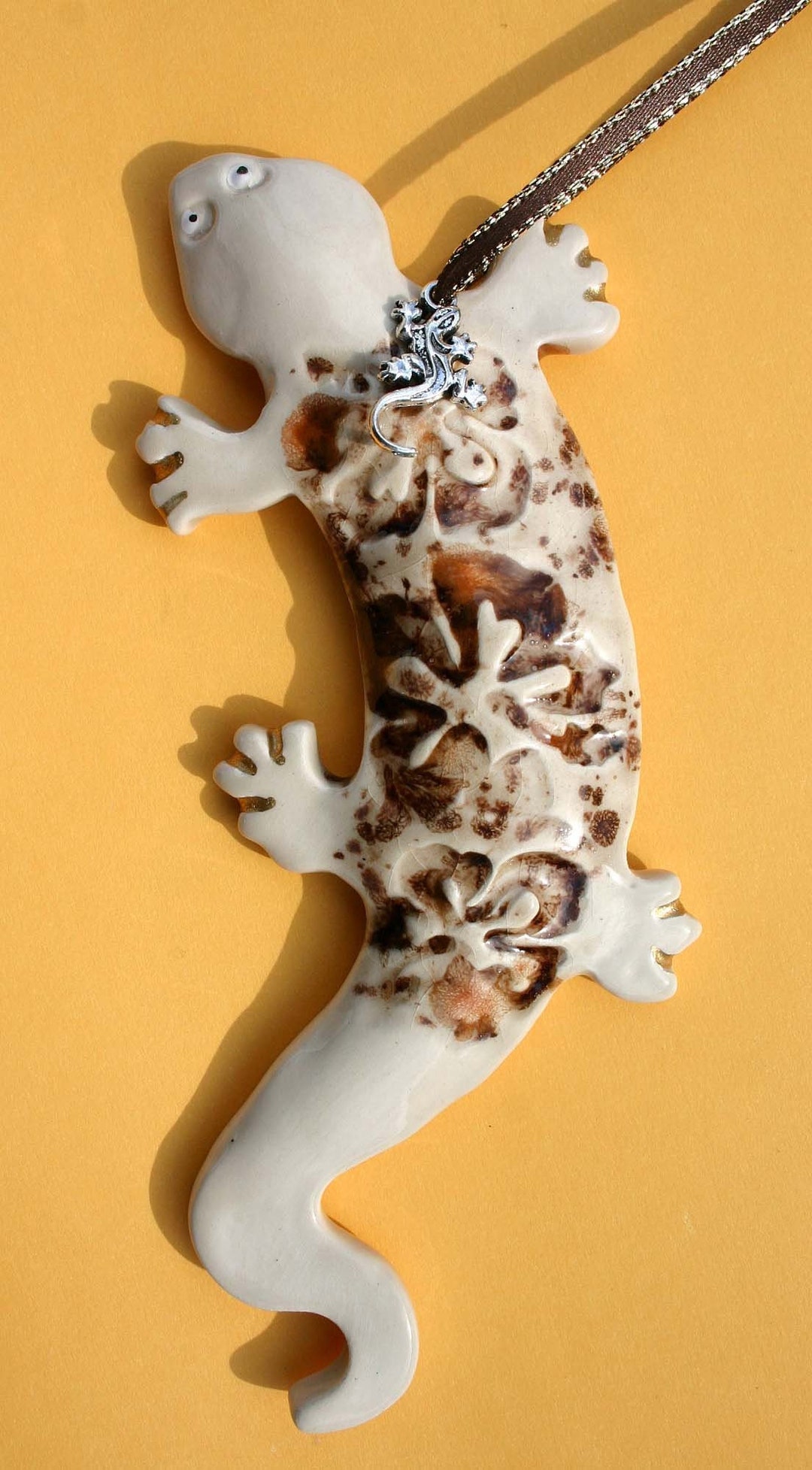 Gecko - Gold Toe - Etsy