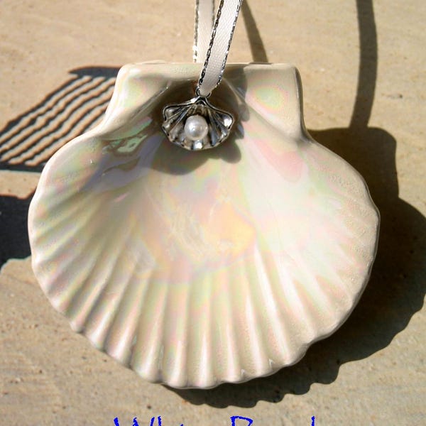 Clam Shell Christmas Ornament - Etsy