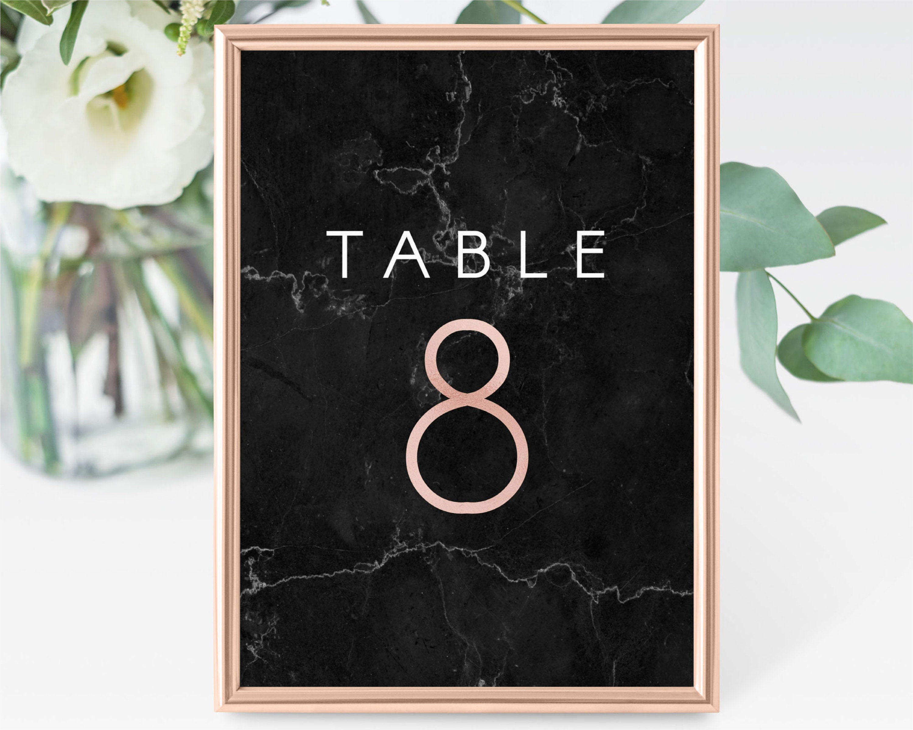 Table Numbers Editable Party Decoration Wedding Table Number - Etsy