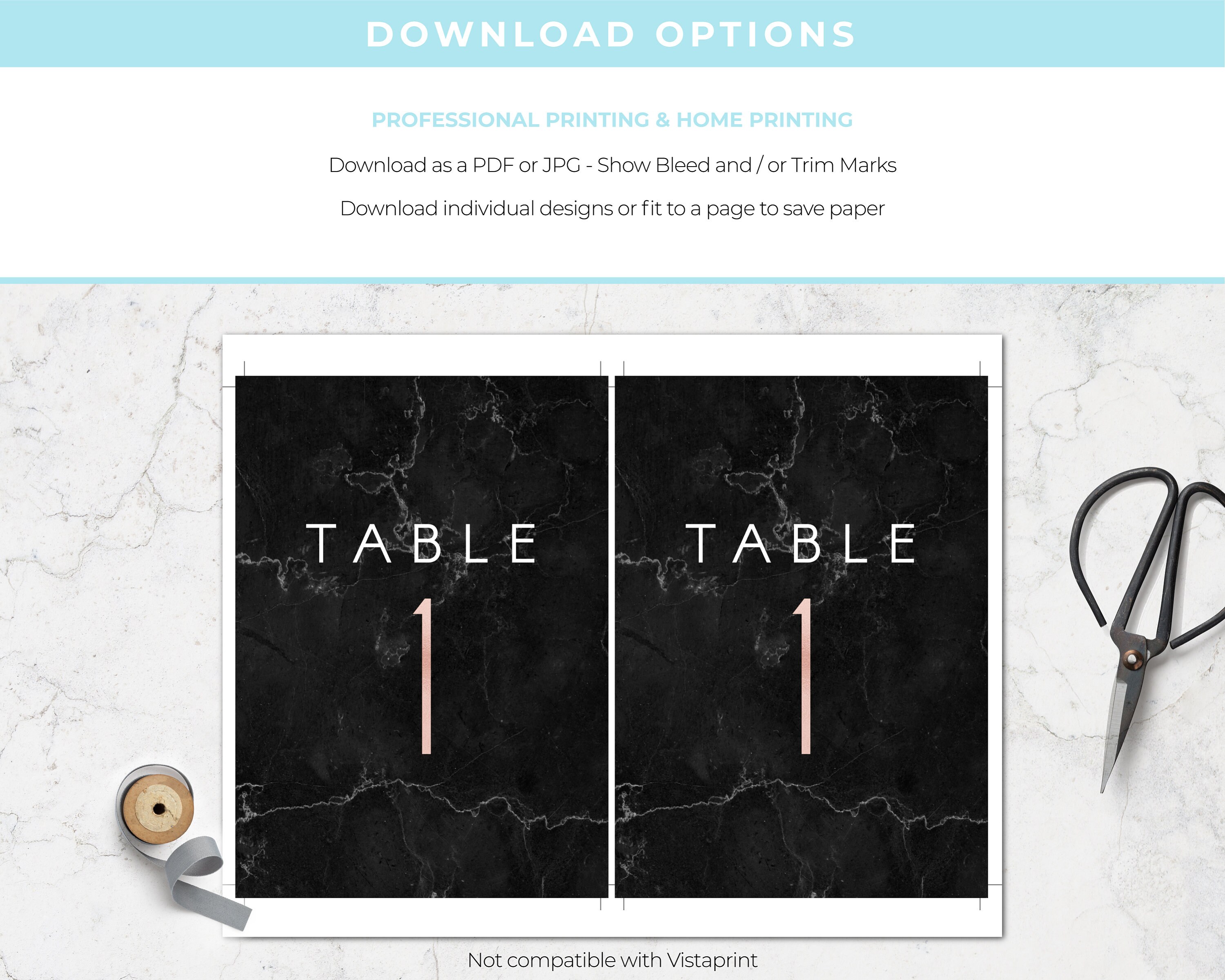 Table Numbers Editable Party Decoration Wedding Table Number - Etsy