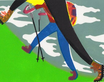 Hannah Forward Linocut Prints & Paintings by HannahForwardArt