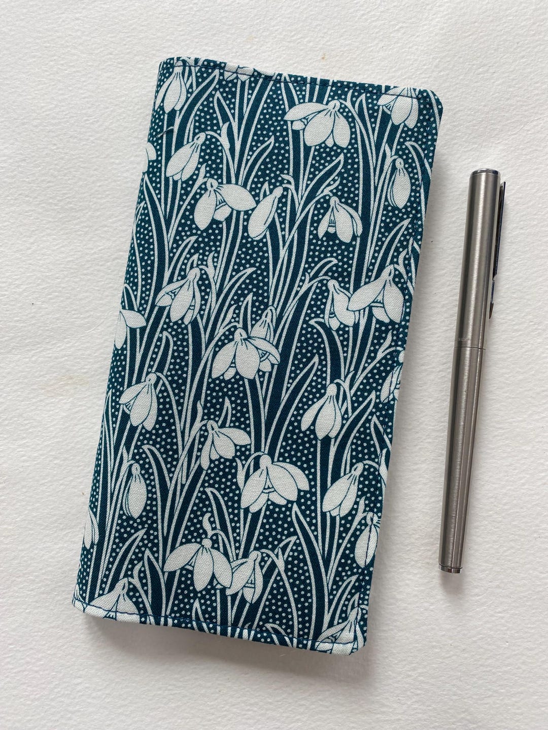Liberty London 'snowdrops' 2026 Diary: Handmade Fabric Refillable Cover ...