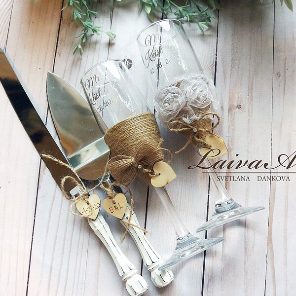 Rustic Wine Glasses - Etsy