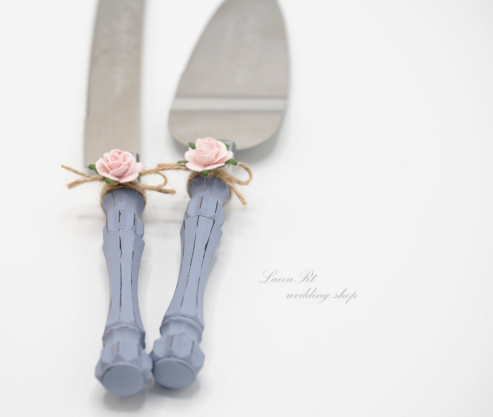 Vintage Cake Server Set & Knife Rustic Wedding Cake Cutting | Etsy