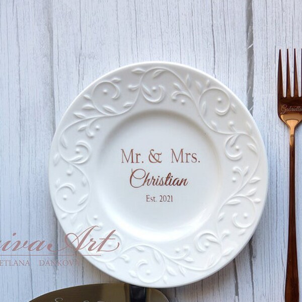 Wedding Cake Plate - Etsy