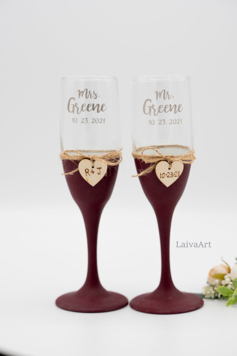 Maroon Cake Server Marsala Cutting Set Maroon Wedding Cake - Etsy