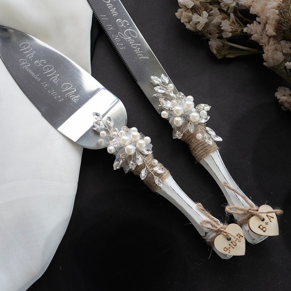 Rustic Cake Server - Etsy