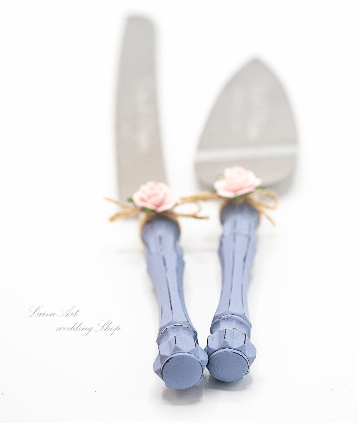 Vintage Cake Server Set & Knife Rustic Wedding Cake Cutting - Etsy