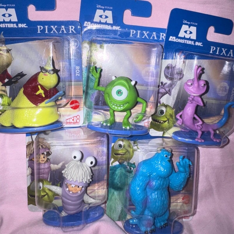 Monster Inc Cake Figures - Etsy