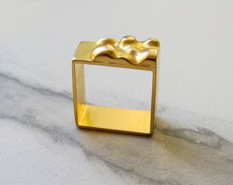 Sonic gold rings | Etsy