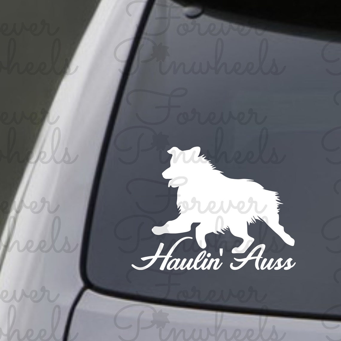 Haulin' Auss Decal 02 Hauling Auss Australian Shepherd - Etsy