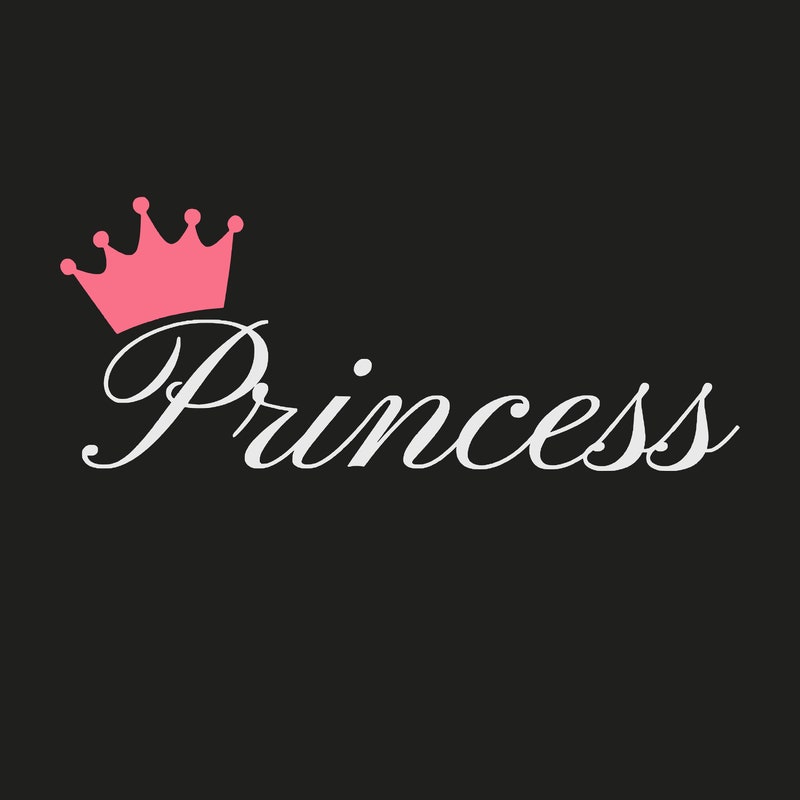 Princess Crown Decal - Etsy