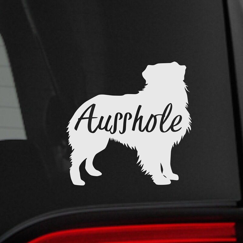 Australian Shepherd Decal - Etsy