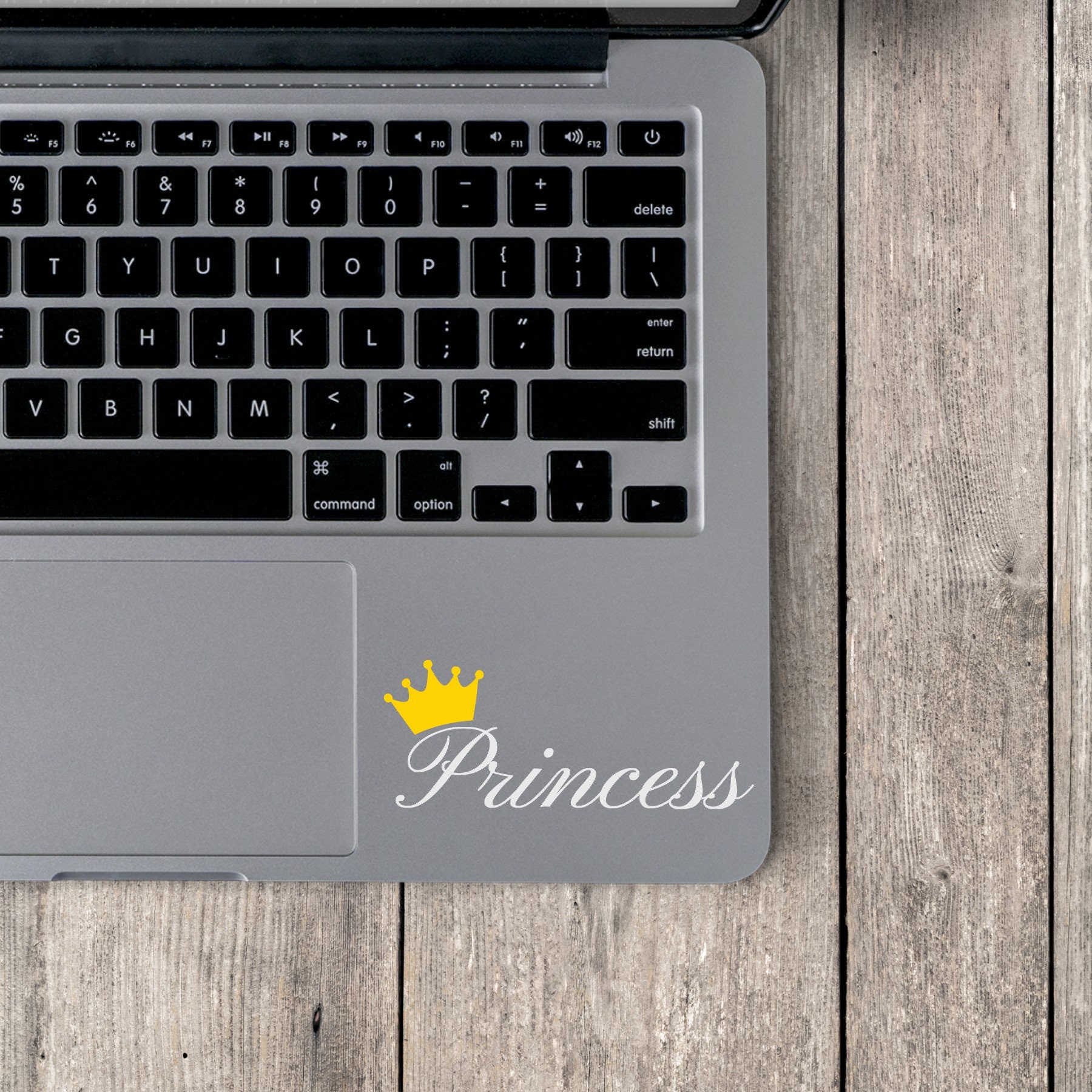 Princess With Tiara Vinyl Decal - Window, Car, Laptop, Cup Sticker - Etsy