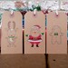 Santa Claus Gingerbread Man and Reindeer Christmas Gift Tags - Etsy