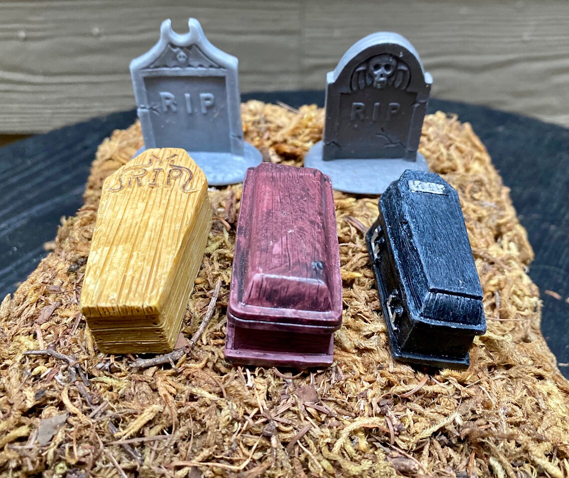 Miniature Halloween Caskets the Perfect Spooky Coffin for - Etsy