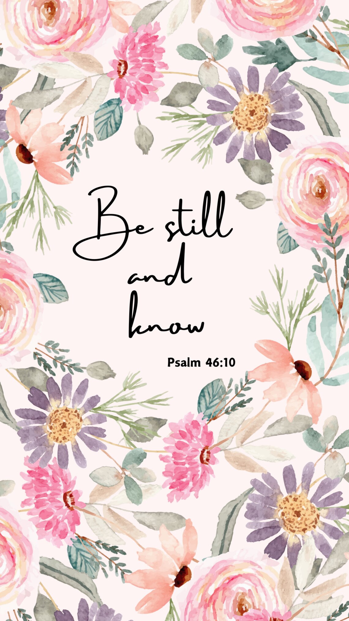 Be Still and Know Digital Image - Etsy