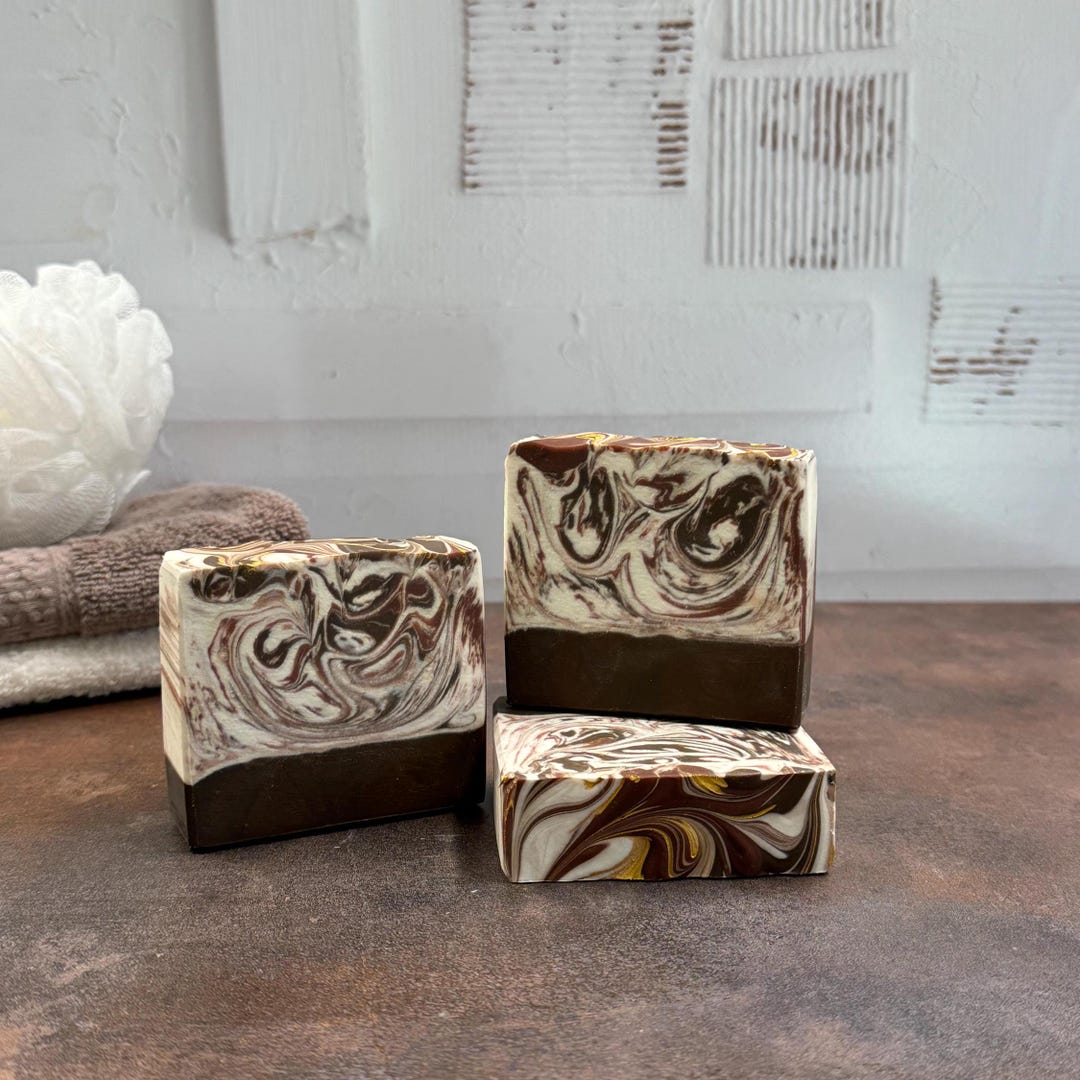 Espresso Artisan Soap: Handmade Coffee Exfoliating Soap - Etsy