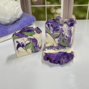 Sweet Violet Soap / Artisan Soap / Handmade Soap / Soap / Cold Process ...