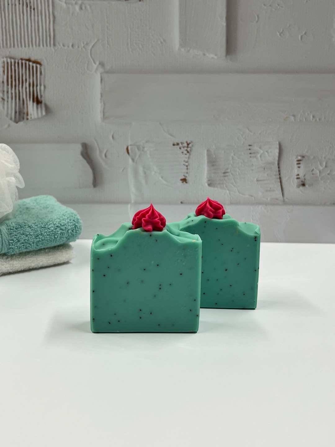 Cactus Blooms Soap / Artisan Soap / Handmade Soap / Soap / Cold Process ...