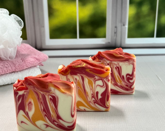 Pineapple Mango Soap / Artisan Soap / Handmade Soap / Soap / - Etsy