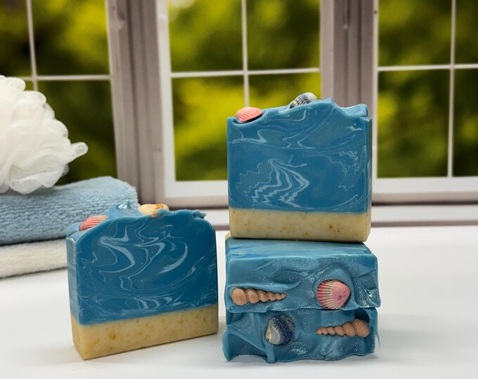 Sea Shore Soap/ Artisan Soap / Handcrafted Soap / Soap / Bar Soap - Etsy