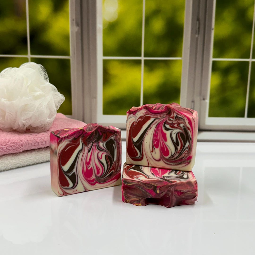 Cozy Cranberry Soap/ Artisan Soap / Handmade Soap / Soap / Bar Soaps - Etsy