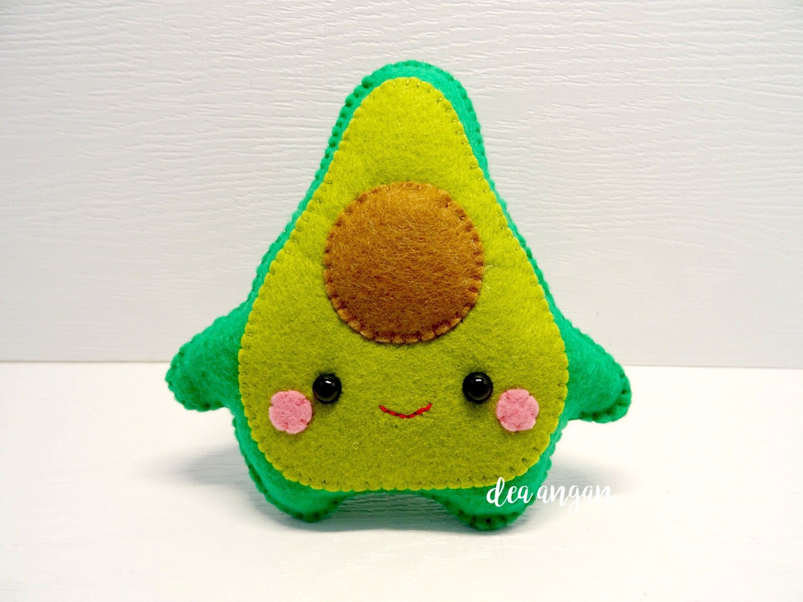 PDF Pattern: Kawaii Felt Avocado and Pineapple. Felt Food. Plushies ...